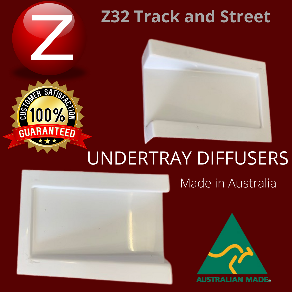 Undertray or Front Splitter Diffuser – ZEDERO CCM